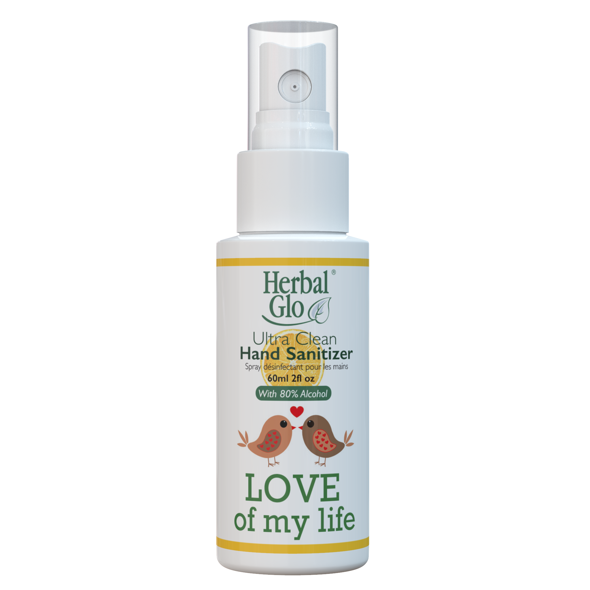 Ultra Clean Hand Sanitizer Spray - 250 ml - Herbal Glo