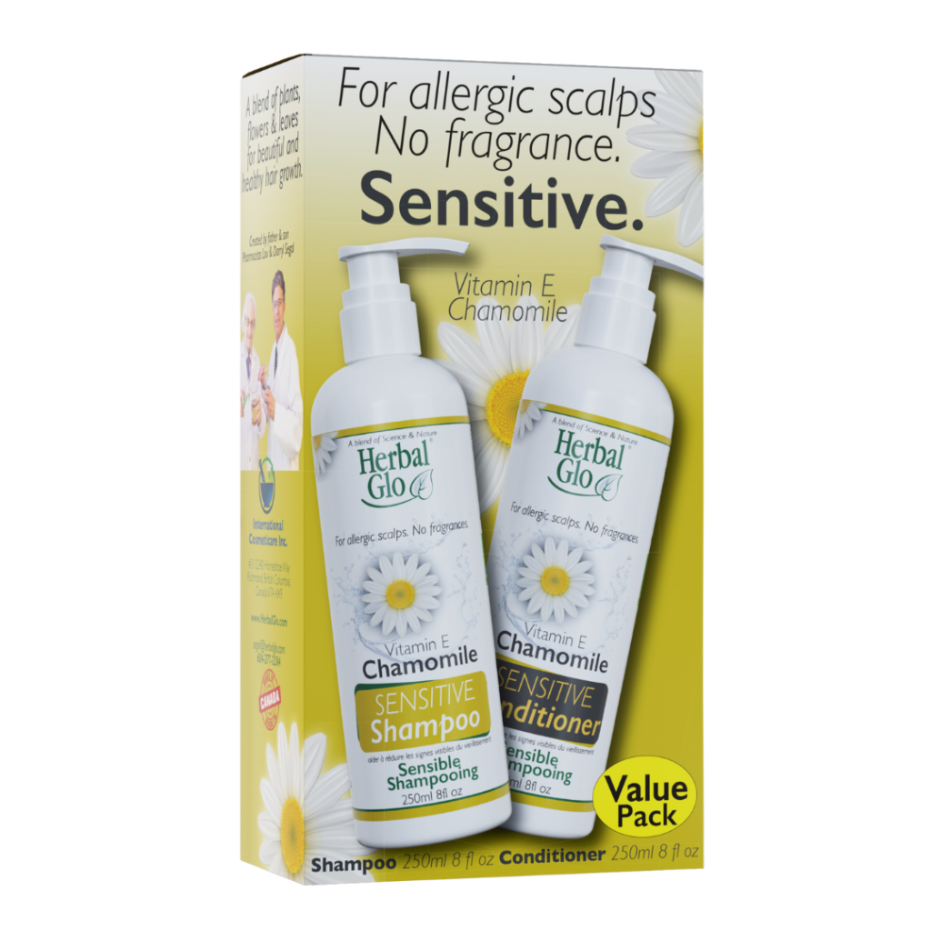 Chamomile Sensitive Shampoo & Conditioner Value Pack - Herbal Glo