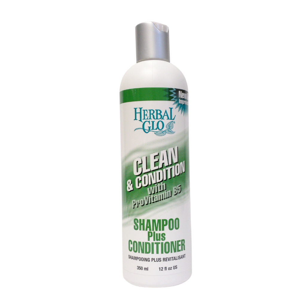 Clean & Condition with ProVitamin B5 Shampoo plus Conditioner - Herbal Glo